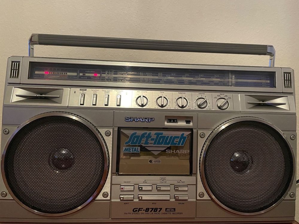 Sharp GF-8787H Ghettoblaster Boombox (D'occasion) à Zürich pour CHF 279 ...