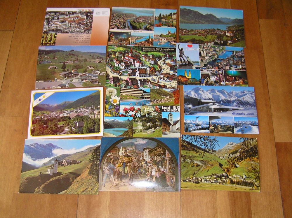 100 Diverse Karten Schweiz (Gebraucht) in Lumbrein für CHF 5 – mit Lieferung auf Ricardo kaufen
