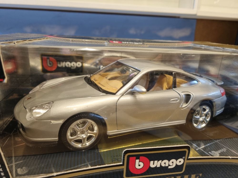 PORSCHE 911 TURBO 1999 3367 BURAGO 1:18 METALL | Kaufen auf Ricardo