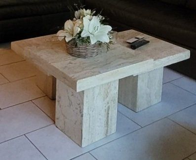 Travertin Tisch 3er Set | Kaufen auf Ricardo