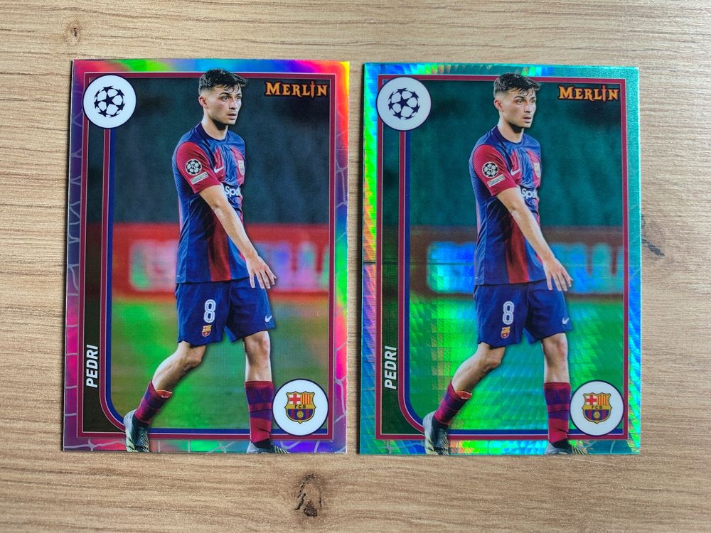 Soccer Pedri AQUA PULSAR & REFRACTOR Merlin 23/24 🔥 (Gebraucht) in ...