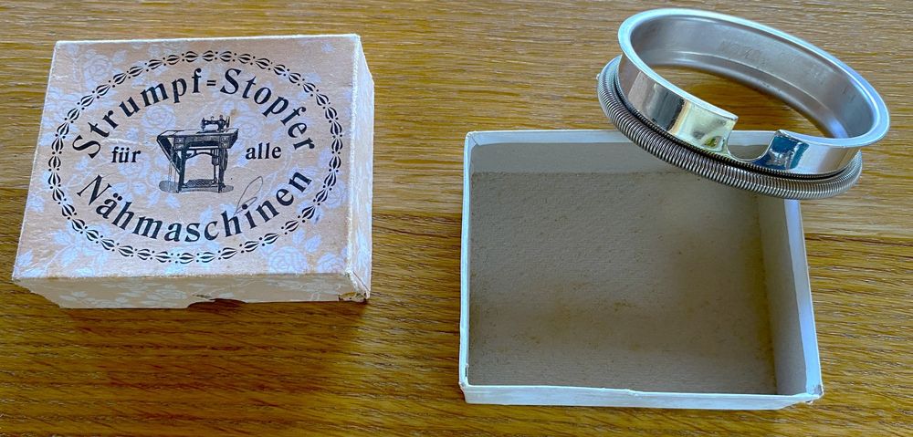 antiker STRUPF STOPFER für Nähmaschinen PFAFF SINGER in OVP (Gebraucht ...