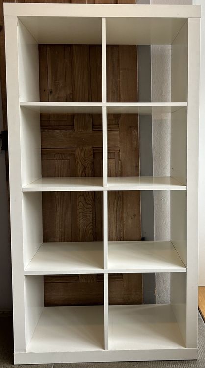 Regal Kallax mit 8 Fächern, IKEA-Bestseller, Ordnungssystem (Gebraucht) in Neuenegg für CHF 19 ...
