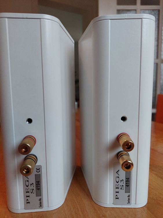 Piega S3 Sat HighEnd Kompaktlautsprecher - Weiss (Gebraucht) in für CHF ...