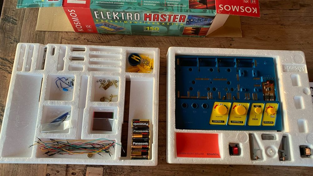 Experimentierkasten Kosmos "Elektro Master E2000" (Gebraucht) in ...