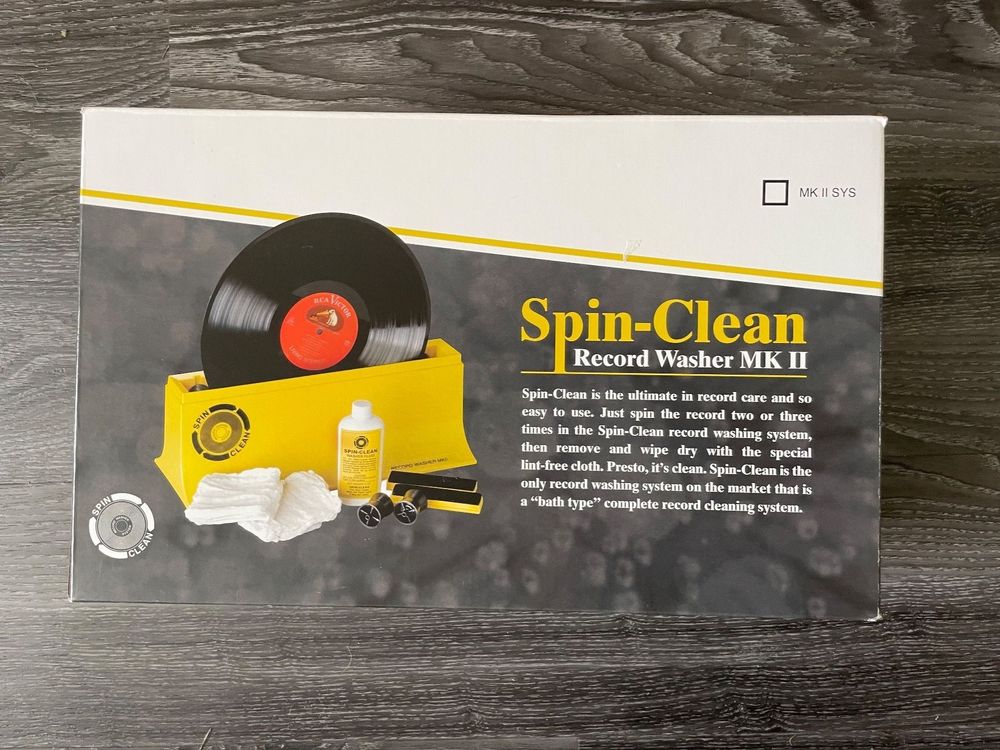 Spin Clean Record Vinyl Cleaner MKII (Gebraucht) in Hünibach für CHF 22 ...