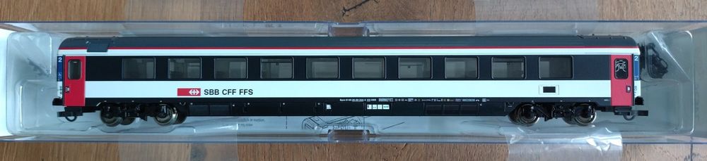 Roco 74636 EC-Reisezugwagen 2. Klasse, SBB H0 VI DC, neu (Neu und ...