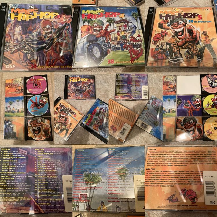 MAGIC HIP HOP COLLECTION VOLUME 3-5 DOUBLE-CD | Kaufen auf Ricardo