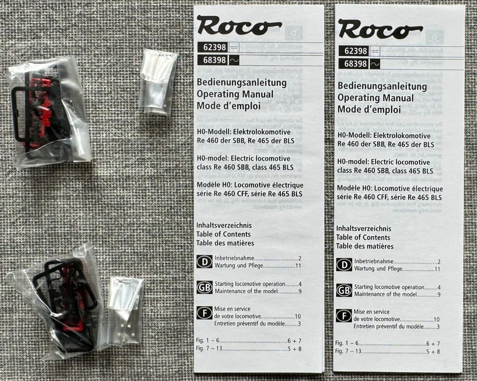 Roco 62398 - Roco Re 460 Doppeltraktion - OVP | Kaufen auf Ricardo