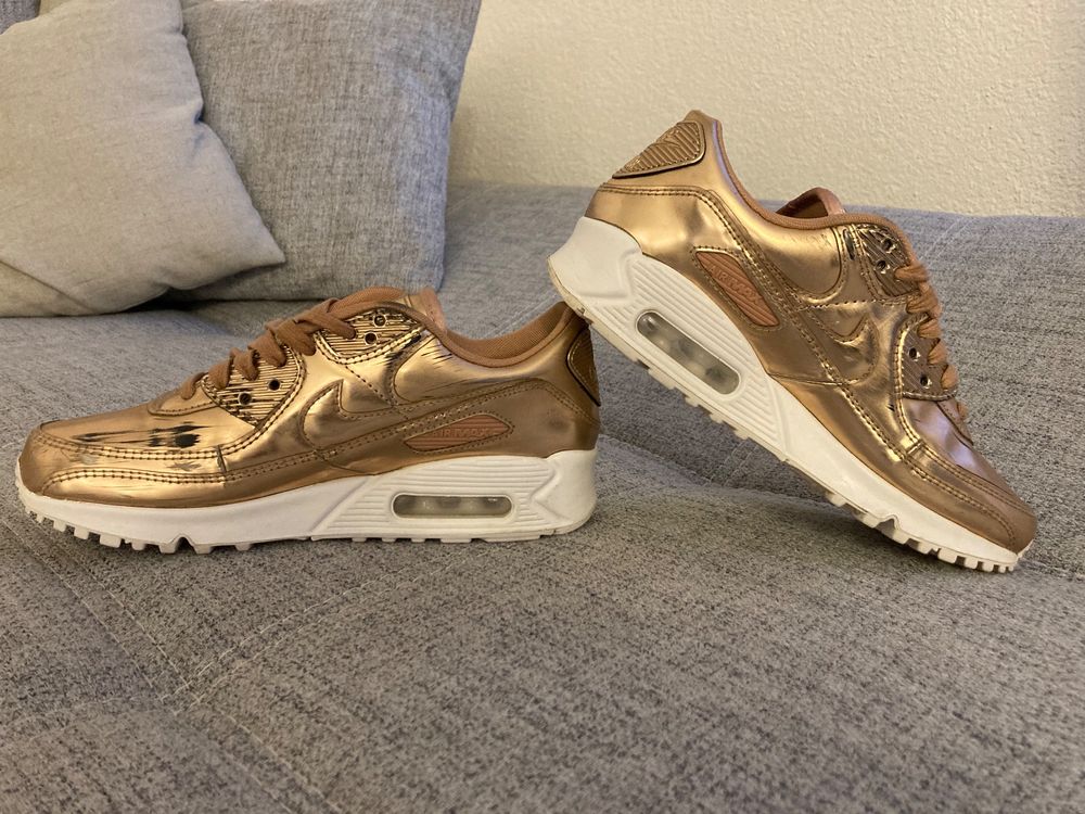 Nike Air Max 90 Metallic Rose Gold | Kaufen auf Ricardo