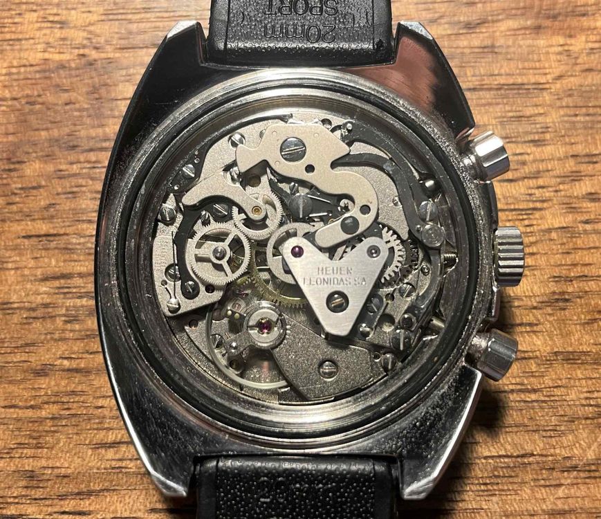 HEUER AUTAVIA 73463 “MILITARY”, LUME MARKERS | Kaufen auf Ricardo