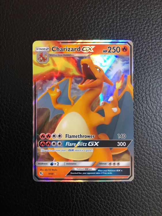 Hidden Fates - Charizard GX 9/68 NM-M Ab 1 (Gebraucht) in Paradiso für ...
