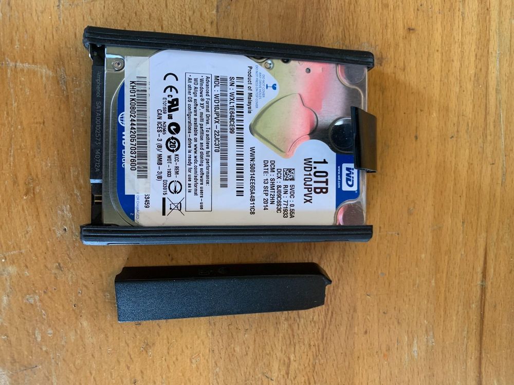 IBM T60 HD Caddy inkl. 1TB Sata HD | Kaufen auf Ricardo