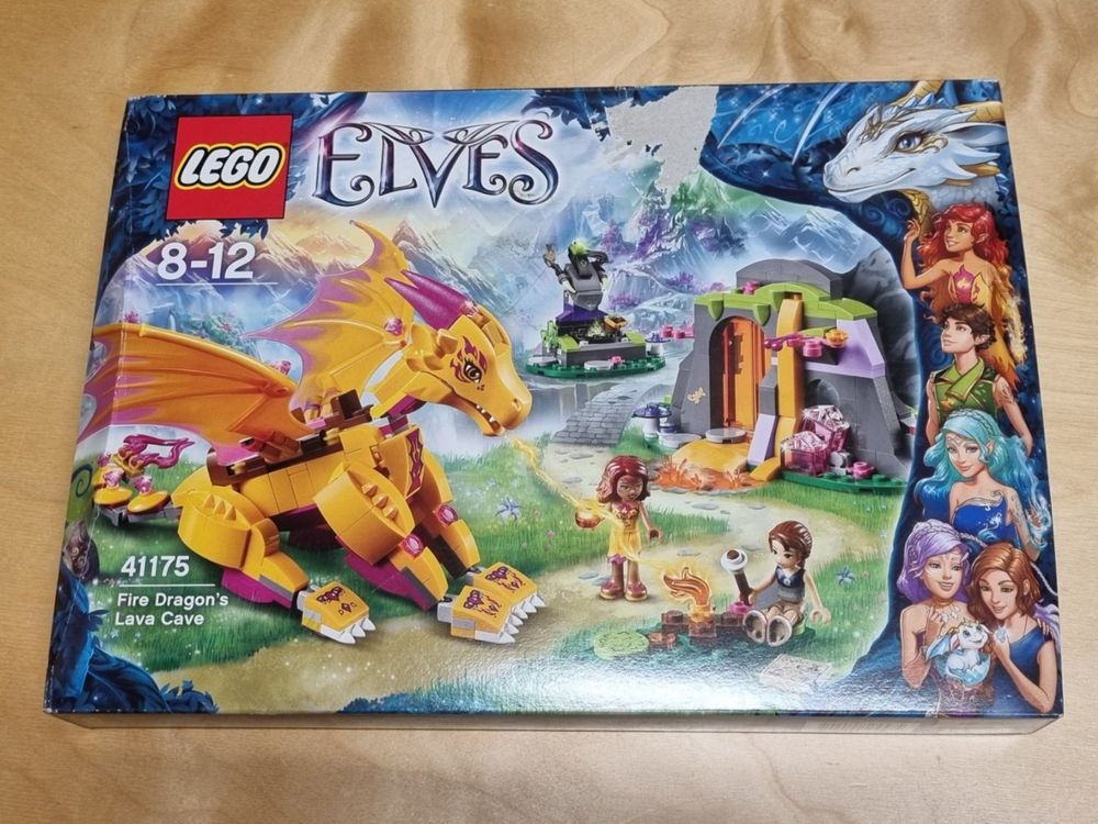 LEGO Elves 41175 Fire Dragon's Lava Cave (Neu und originalverpackt) in ...