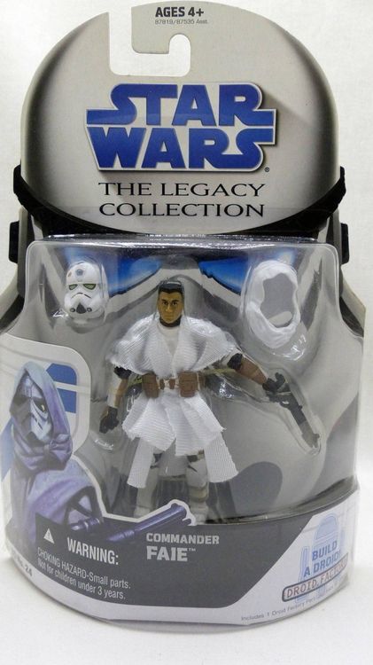 COMMANDER FAIE STAR WARS HASBRO 2008 THE LEGACY COLLECTION (Neu und ...