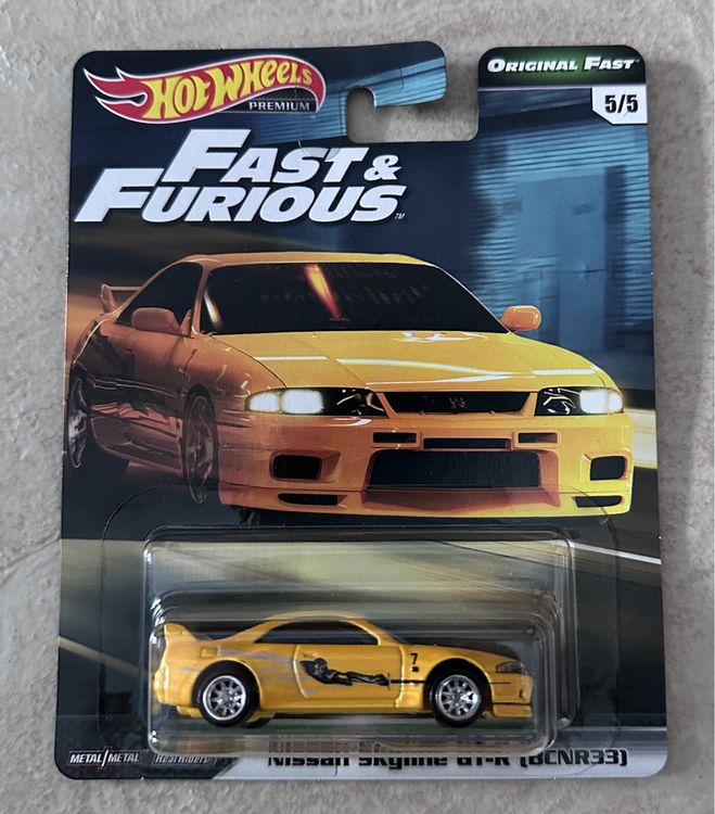 Hotwheels premium Fast & Furious Nissan Skyline R33 GTR | Kaufen auf ...