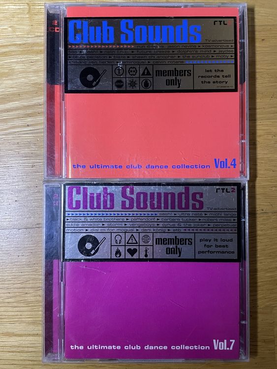 Club Sounds Vol. 4 + 7 (Gebraucht) in Wil AG für CHF 5.5 – mit ...