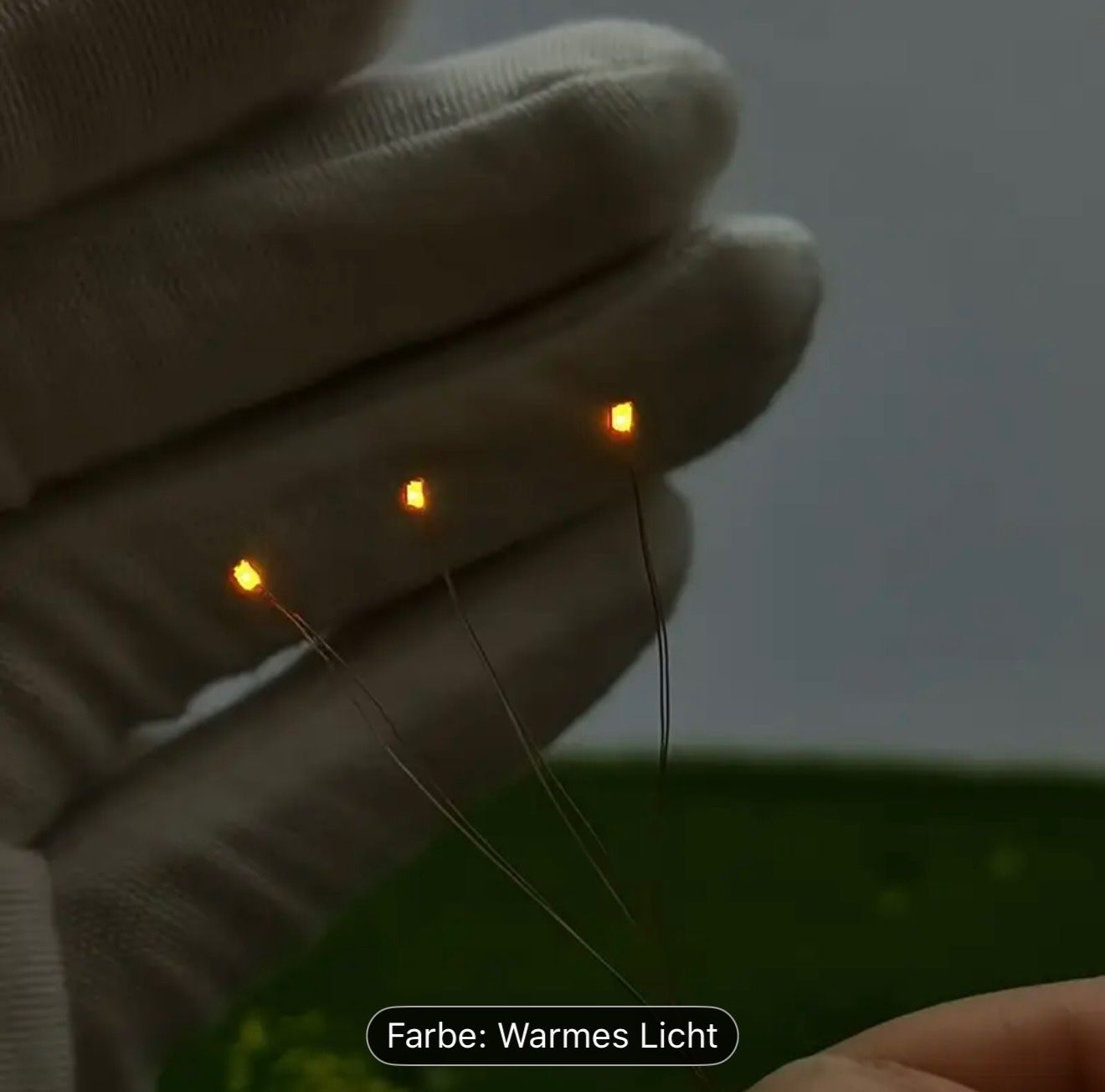 5 Stk. Mikro LED‘s 3V warm-weiss 1x0,5x0,4mm neu (Neu (gemäss ...