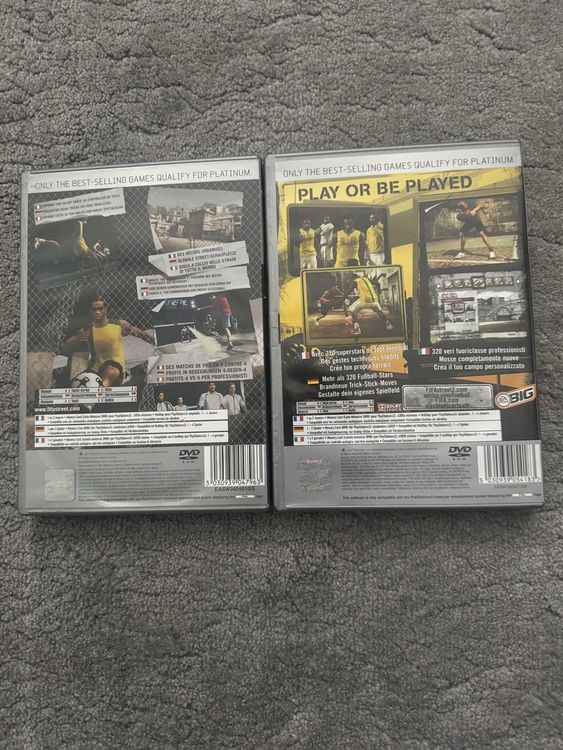 PS2 FIFA STREET + FIFA STREET 2 – Gebraucht (Gebraucht) in Kriens für ...