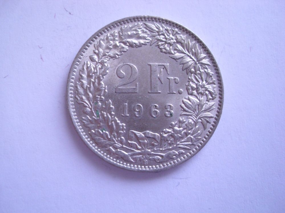 2 Franken 1963 (Gebraucht) in Birsfelden für CHF 5.5 – mit Lieferung auf Ricardo kaufen