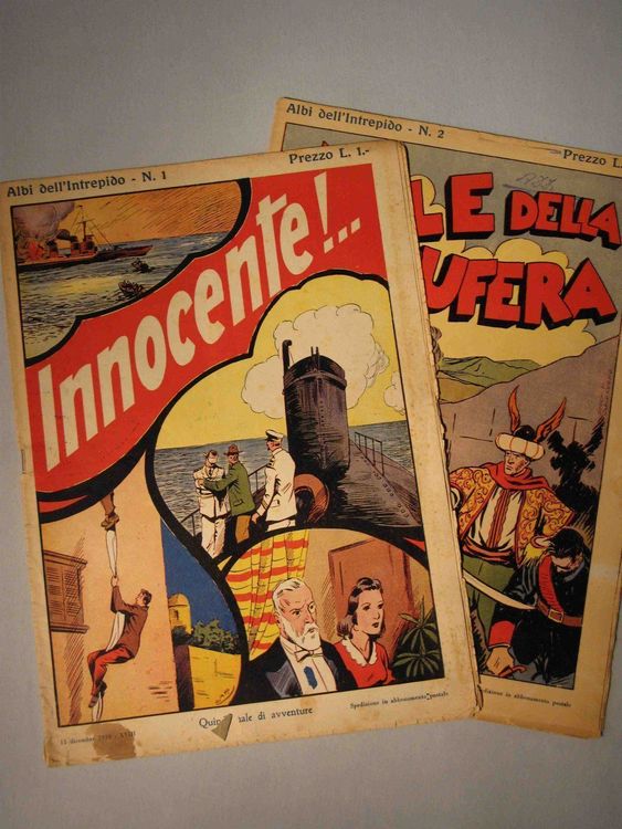 Albi dell'Intrepido Nr. 1 + Nr. 2, 1939 (D'occasion) à Neftenbach pour ...