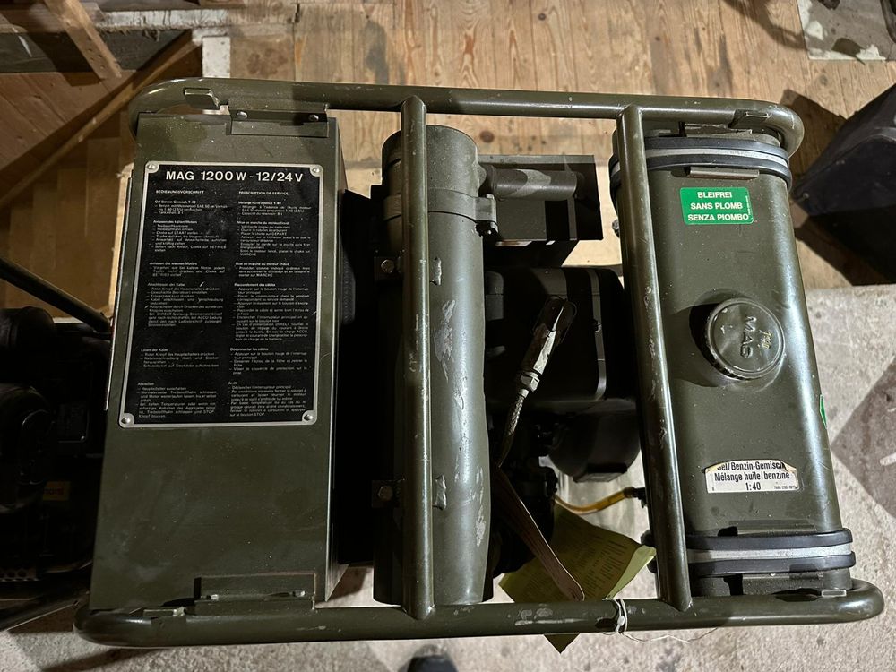 1,2kw Armee Generator Mag | Kaufen auf Ricardo