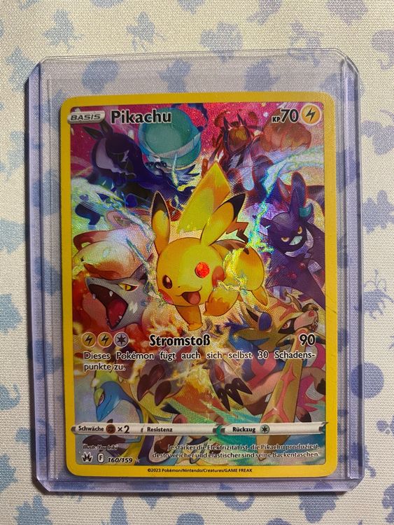 Pokemon Karte Alt Art Pikachu | Kaufen auf Ricardo