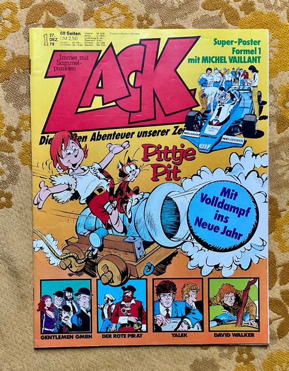 Zack Heft Nr 1 von 1979 (Gebraucht) in Endingen für CHF 2.4 – mit Lieferung auf Ricardo kaufen