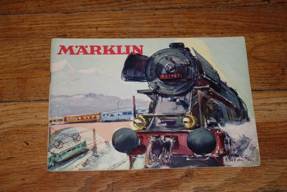 MARKLIN TRAINS ELECTRIQUE BROCHURE VINTAGE | Kaufen auf Ricardo