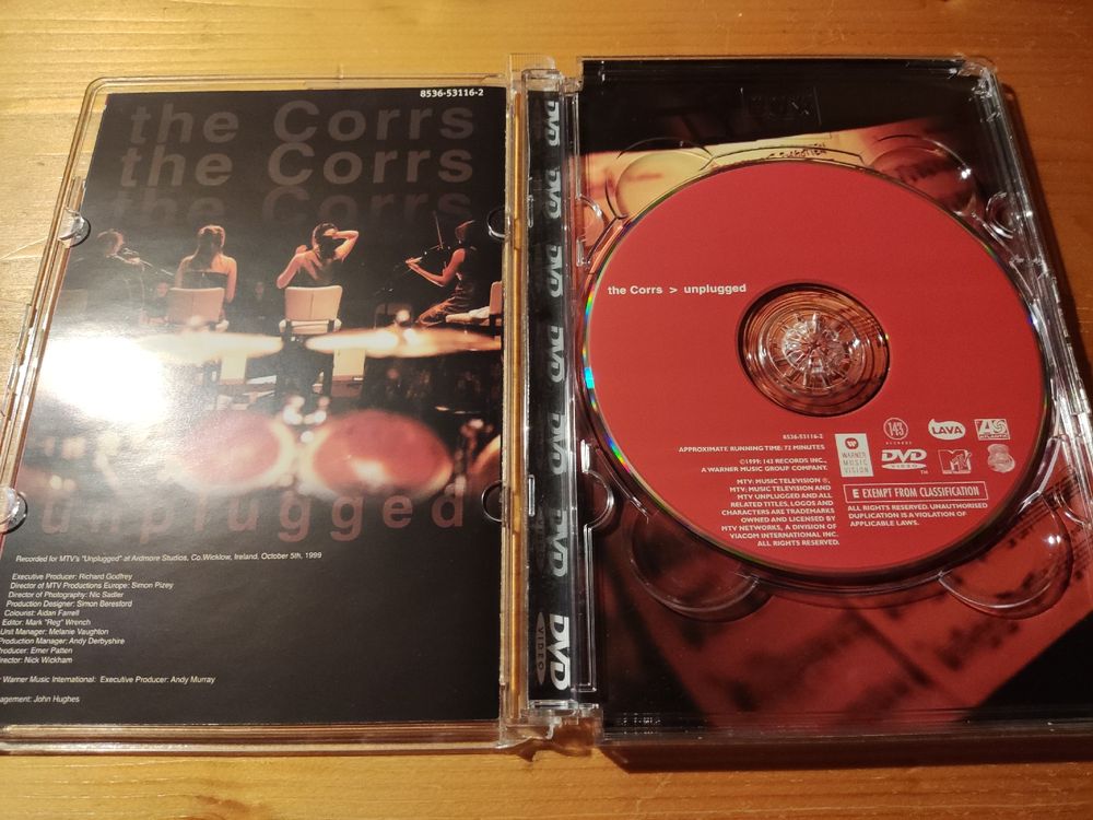 The Corrs - Unplugged (DVD) (Gebraucht) in Oberembrach für CHF 4 – mit ...