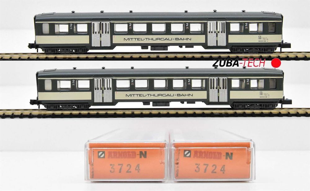 Arnold 2x 3724 Leichtstahlwagen MThB N (Gebraucht) in für CHF 82.5 ...