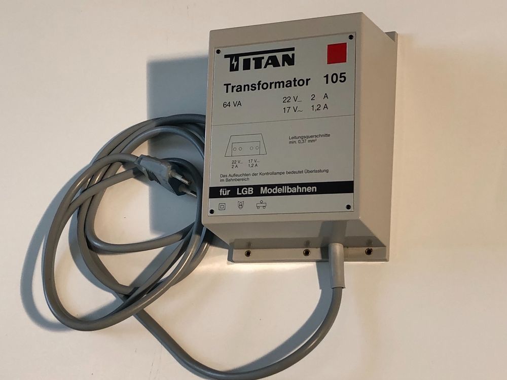 Titan - Transformator 105 (Gebraucht) in für CHF 35 – nur Abholung auf ...