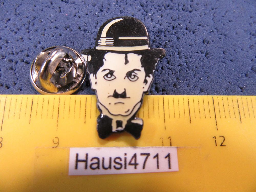 CHARLES SPENCER CHARLIE CHAPLIN JR MOVIE-STAR PIN 25mm GLASI (Gebraucht ...