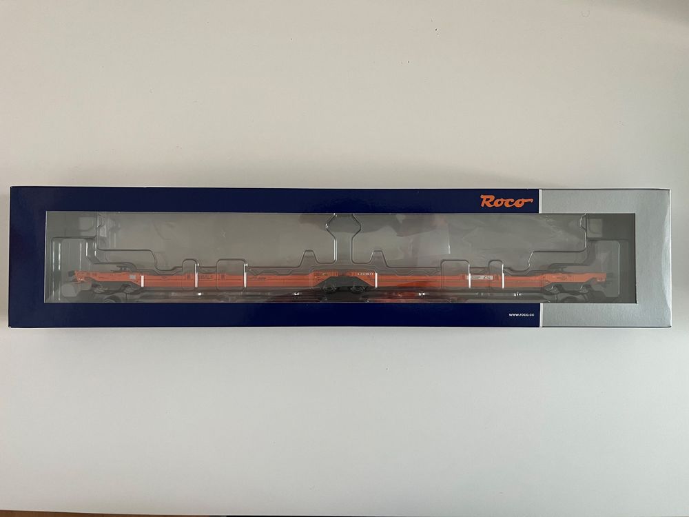 Roco 77393 // AC-Achsen //TXL-Taschenwagen T3000e (Gebraucht) in ...