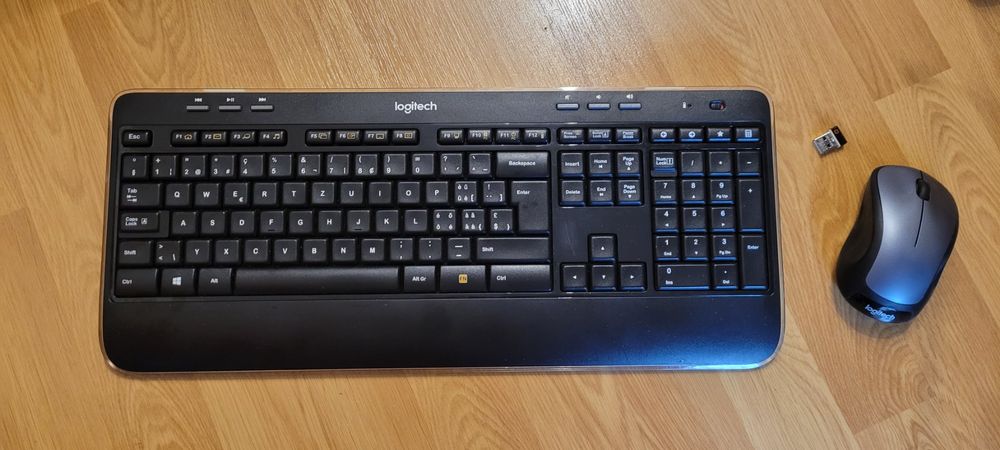 Logitech M310 + K520 / Maus + Tastatur / Keyboard CH-Layout (Gebraucht ...