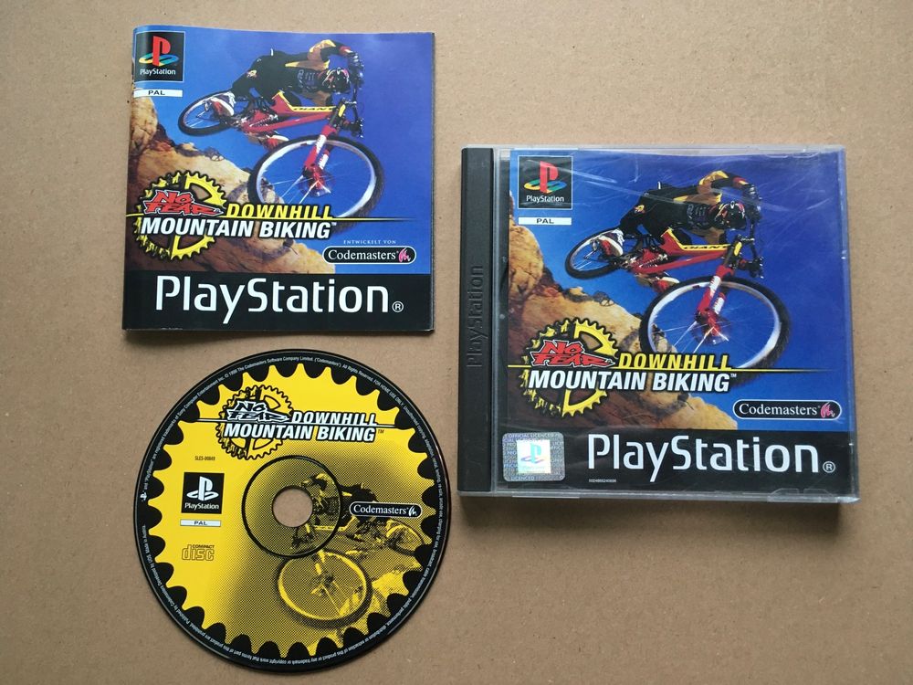 No Fear Downhill Mountain Biking für Playstation 1 (Gebraucht) in St ...