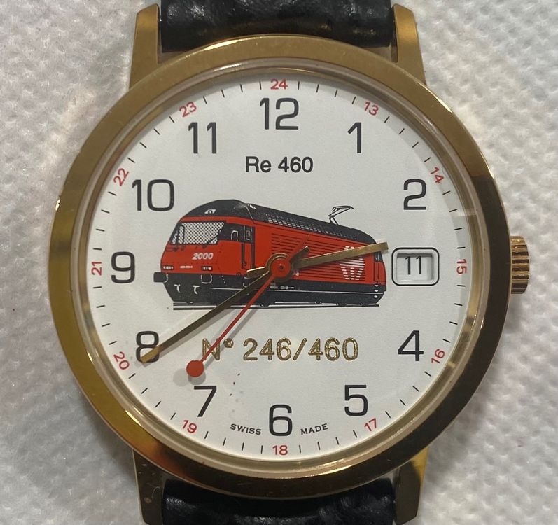 Limited Edition rare automatic SBB Swiss Railway watch (Neu (gemäss ...