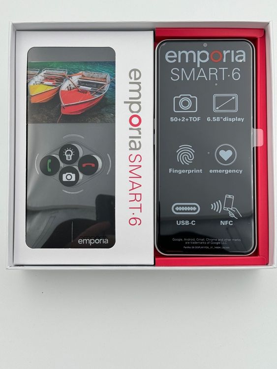 Emporia Smart 6 /128GB Mono SIM 5G Fabrikneu (Neu und originalverpackt ...