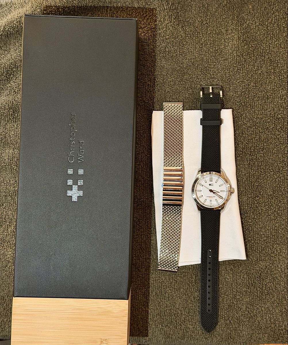 Christopher Ward C63 Sealander GMT Automatik (Neu (gemäss Beschreibung ...