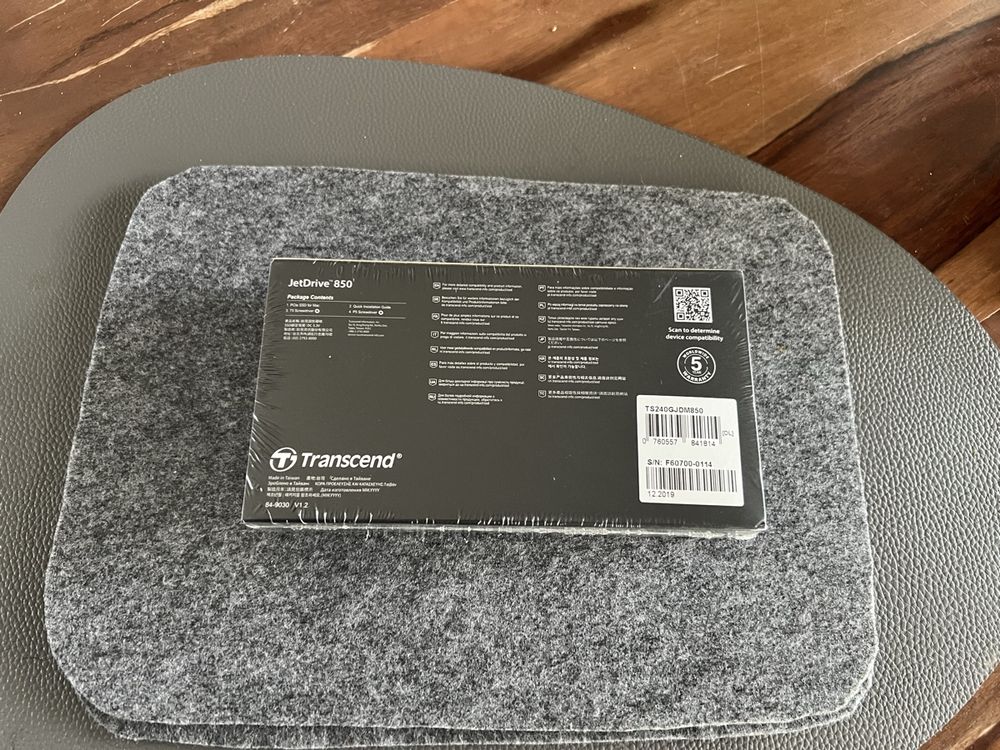 Transcend JetDrive 850 240GB SSD for Mac - New in Box (Neu (gemäss ...