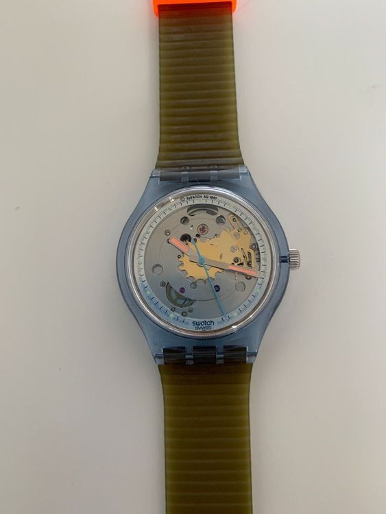 Swatch Automatic Blue Matic (SAN100) | Kaufen auf Ricardo