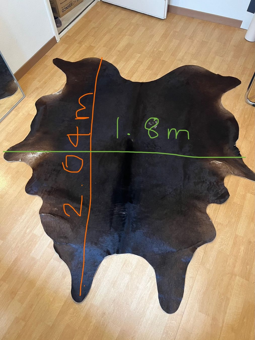 Kuhfell IKEA KOLDBY – sehr guter Zustand (Gebraucht) in Zürich für CHF ...