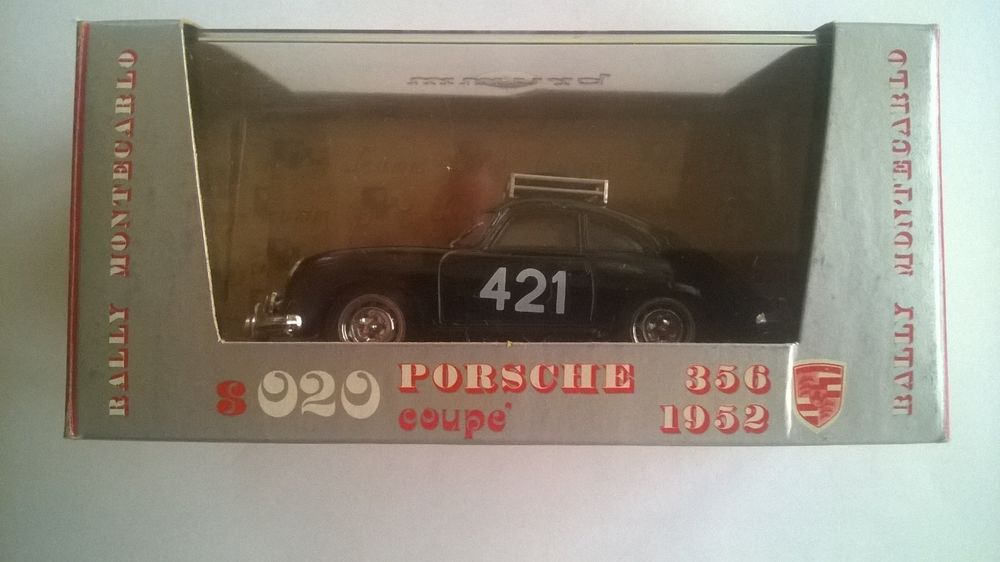 Brumm spécial N 020 Porsche 356 coupé série limité N 454 (Neuf avec ...