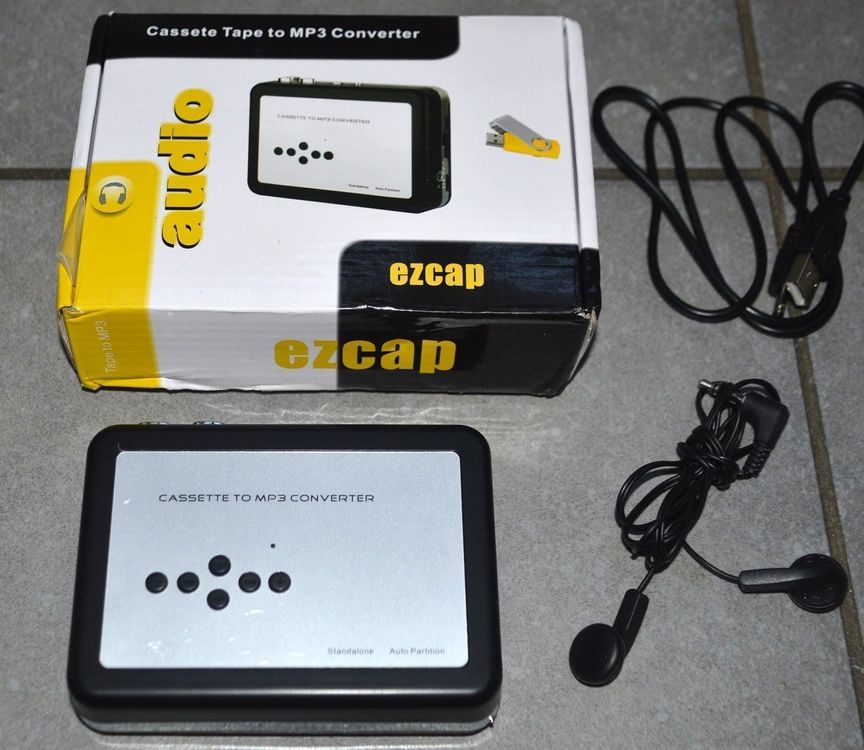 Ezcap USB Cassette To MP3 Converter convertisseur (Neu und ...