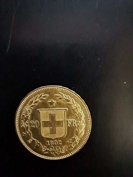 20 Fr. Helvetia 1892 | Kaufen auf Ricardo