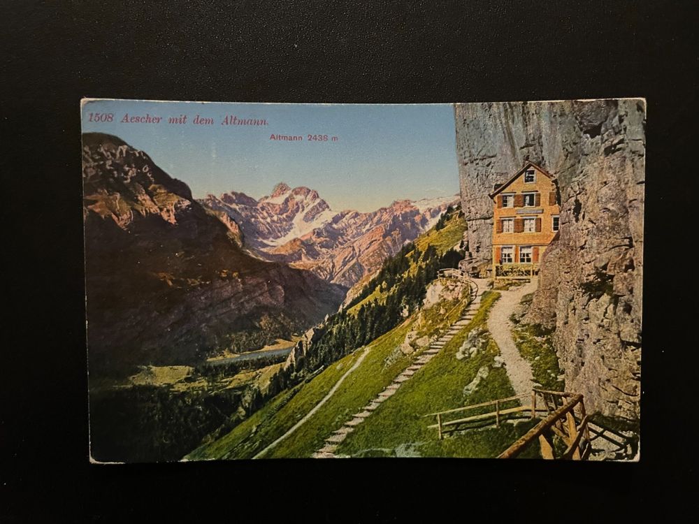 AK AI Aescher mit Altmann (Alpstein) (Gebraucht) in Thal für CHF 3 – mit Lieferung auf Ricardo ...