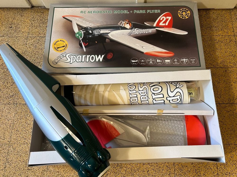 Avion RC Flying Styro Kit Crazy Sparrow (D'occasion) à Geneve pour CHF ...