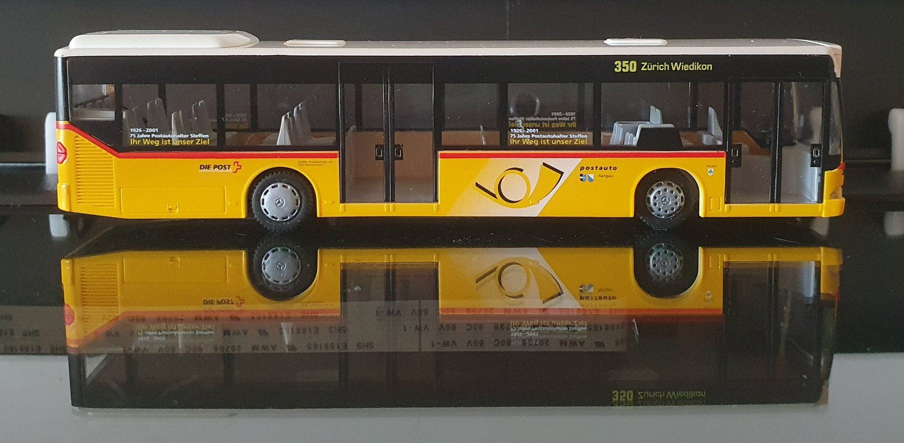 Rietze PTT PostAuto Bus Zürich Mercedes Citaro 1:87 (Neu (gemäss ...