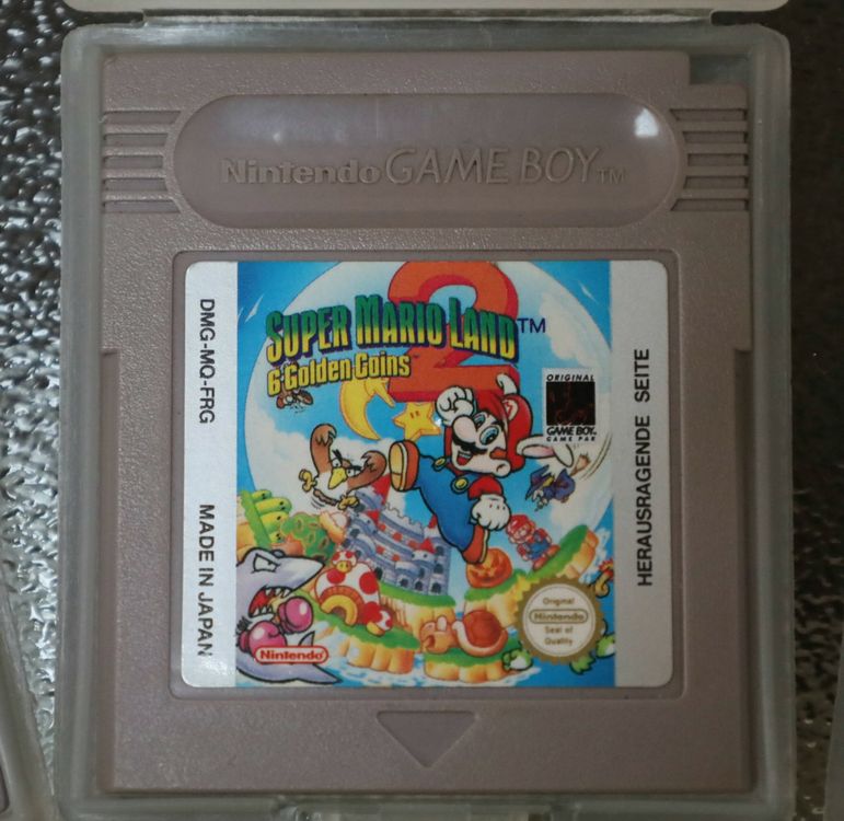 Nintendo Game Boy Classic DMG-01 1989 inkl. Super Mario 1-3 (Gebraucht ...