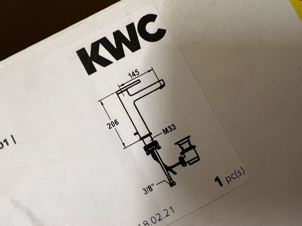 Waschtisch Mischer KWC Ava verchromt 2 Stück | Kaufen auf Ricardo